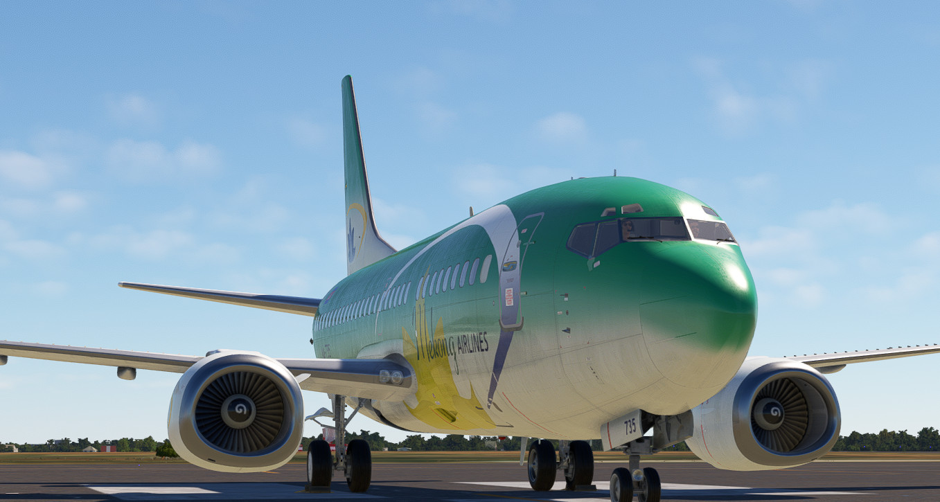 CSS Boeing 737-500 Mekong Airlines 4K за Microsoft Flight Simulator | MSFS