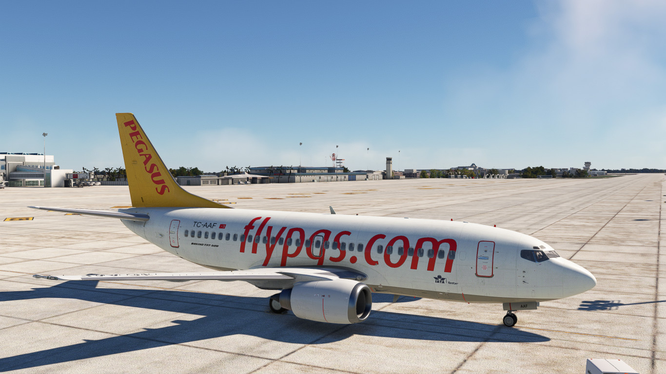 CSS Boeing 737-500 Pegasus TC-AAF 4K for Microsoft Flight Simulator | MSFS