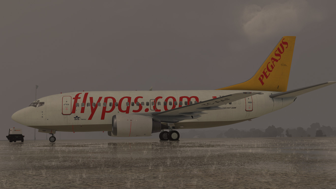 CSS Boeing 737-500 Pegasus TC-AAF 4K for Microsoft Flight Simulator | MSFS