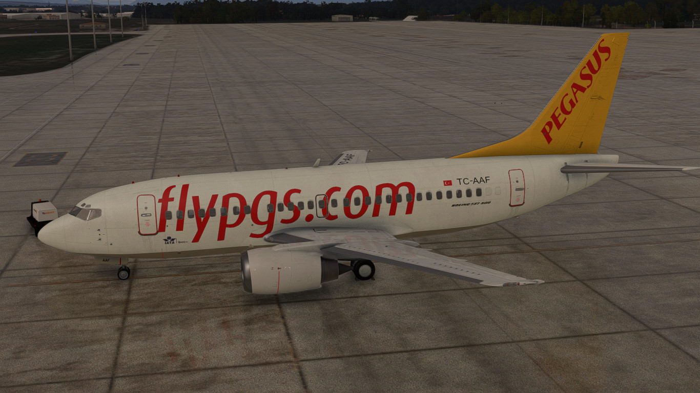 CSS Boeing 737-500 Pegasus TC-AAF 4K for Microsoft Flight Simulator | MSFS