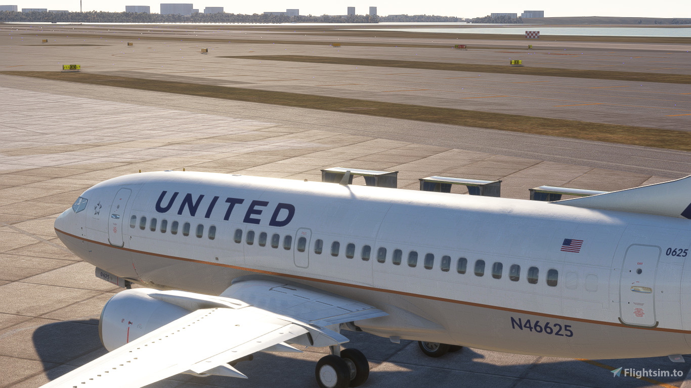 CSS Boeing 737-500 United Airlines N46625 4K pro Microsoft Flight ...