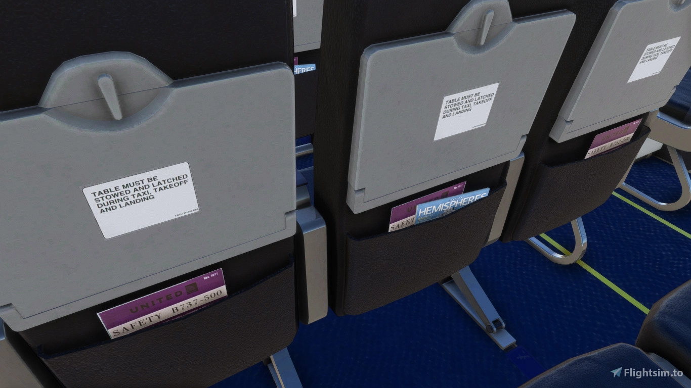 CSS Boeing 737-500 United Airlines N46625 4K pro Microsoft Flight ...