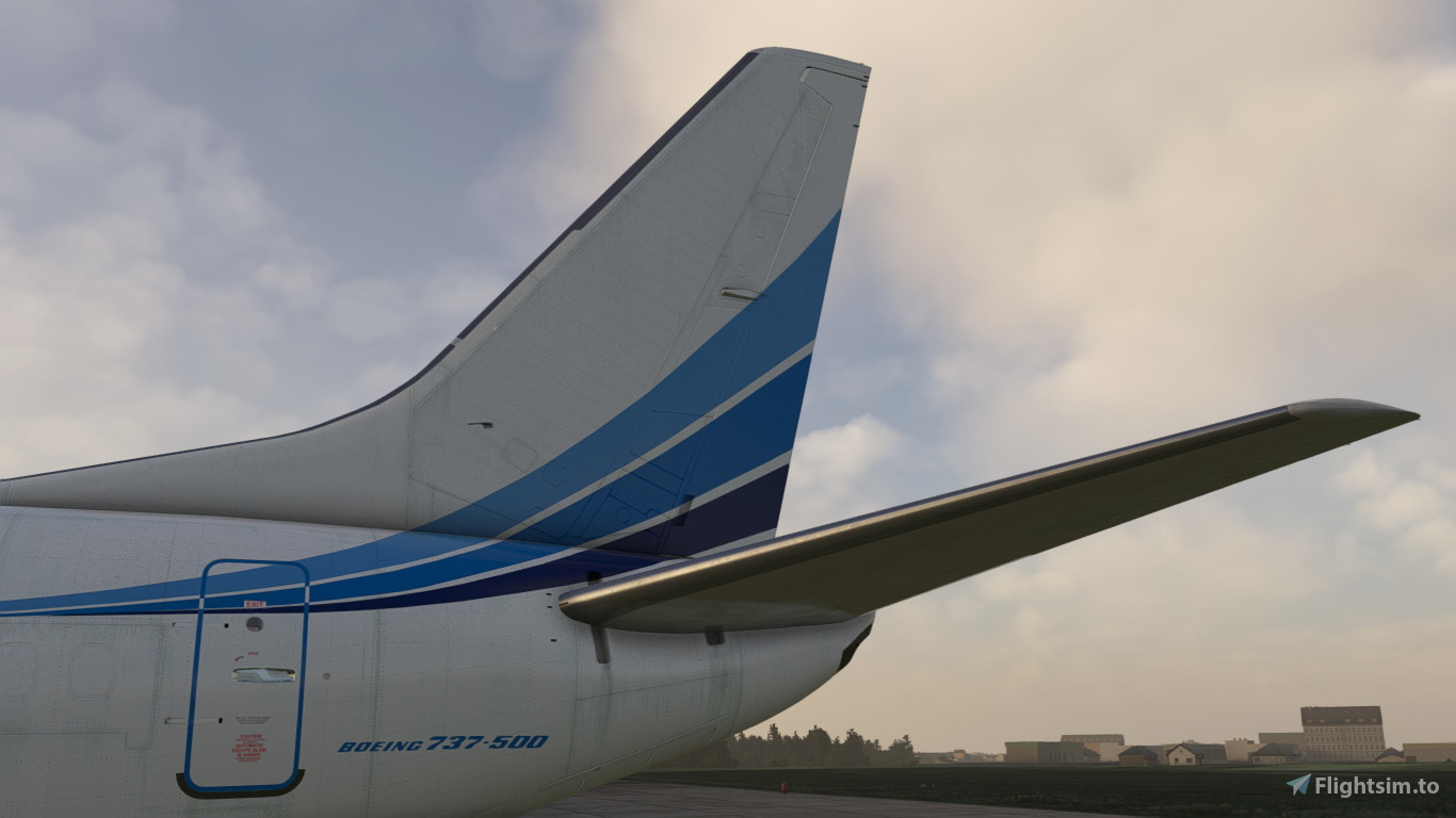 CSS Boeing 737-500 YAMAL VP-BRU 4K のために Microsoft Flight Simulator | MSFS