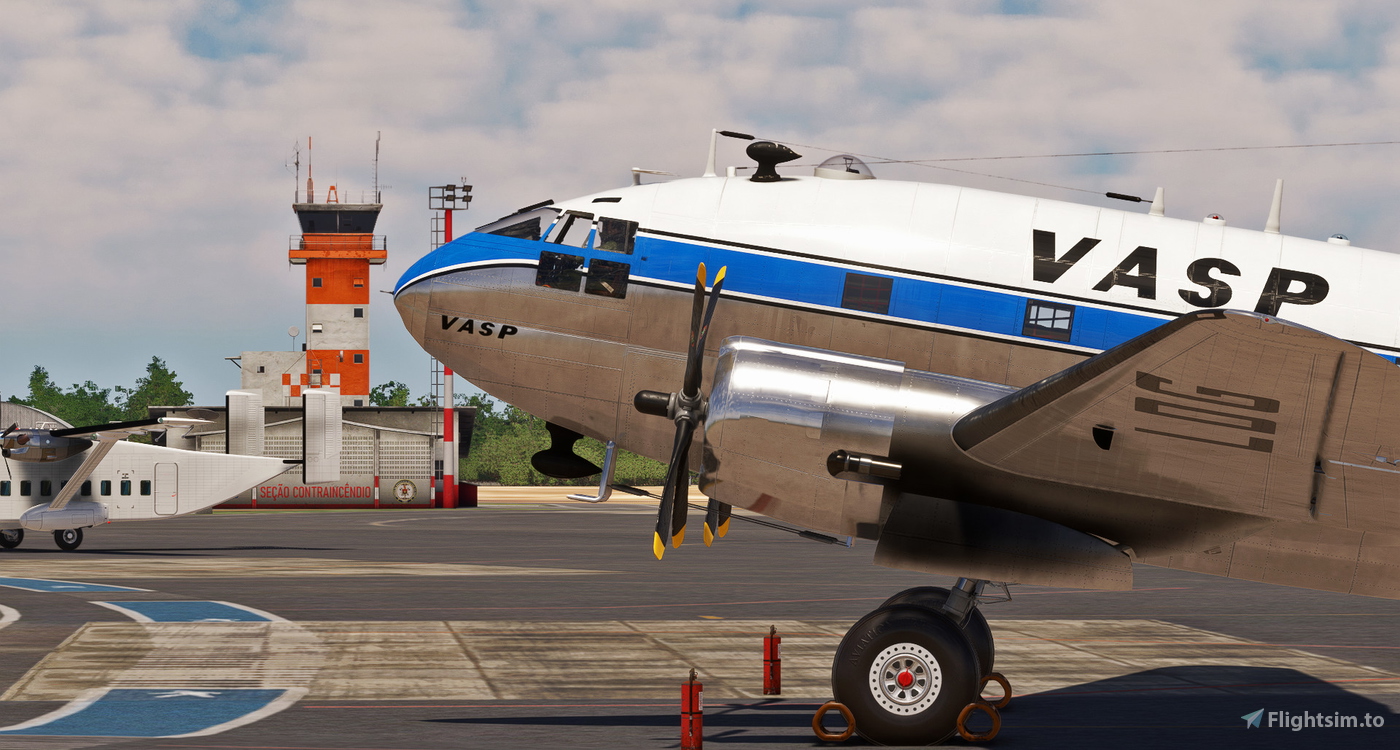 Curtiss C-46 - Vasp for Microsoft Flight Simulator | MSFS