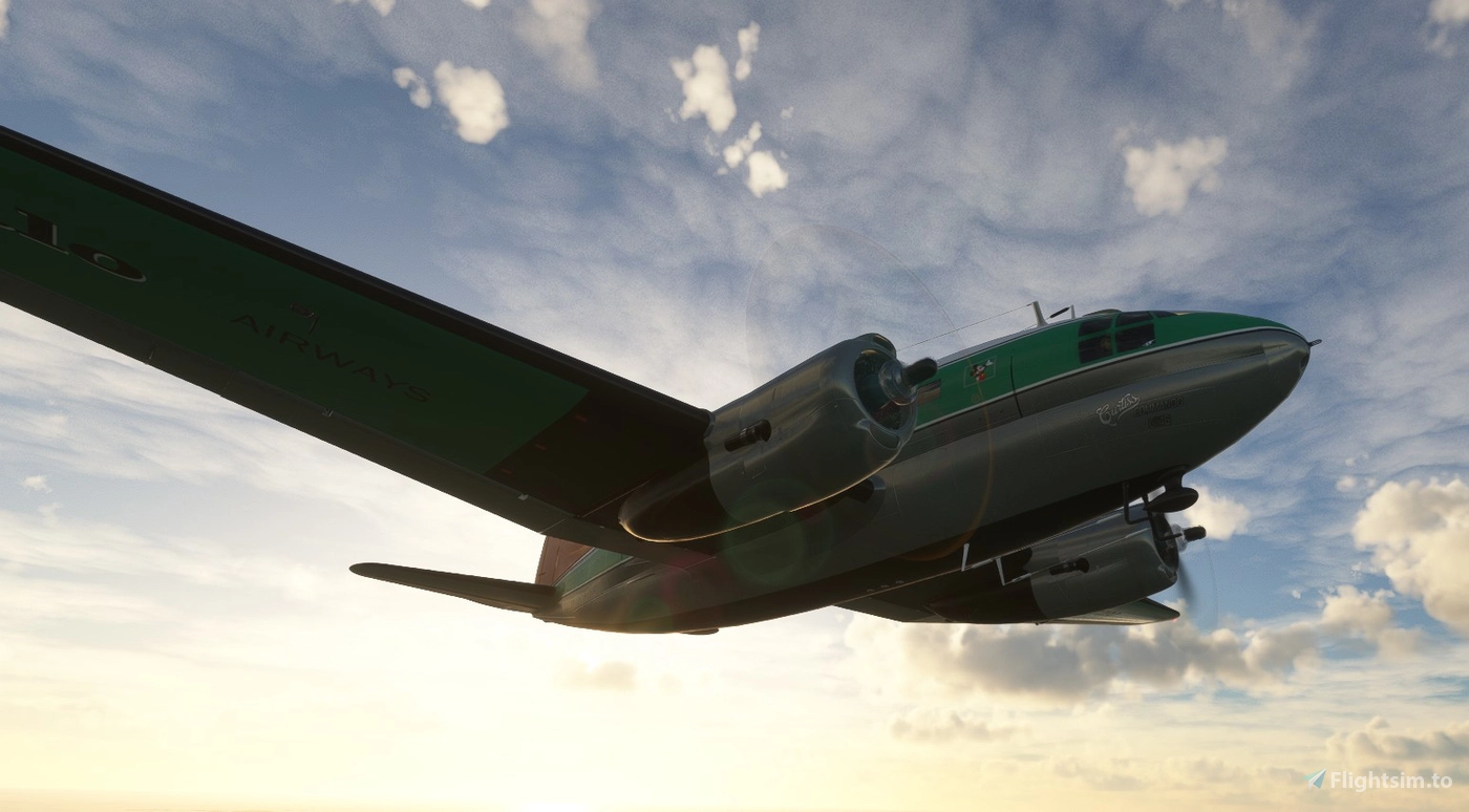 Curtiss C-46 Commando - C-GTPO Livery for Microsoft Flight Simulator | MSFS
