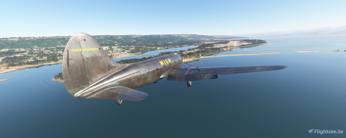 Curtiss C-46 Commando Wien Air Alaska N92853 for Microsoft Flight ...