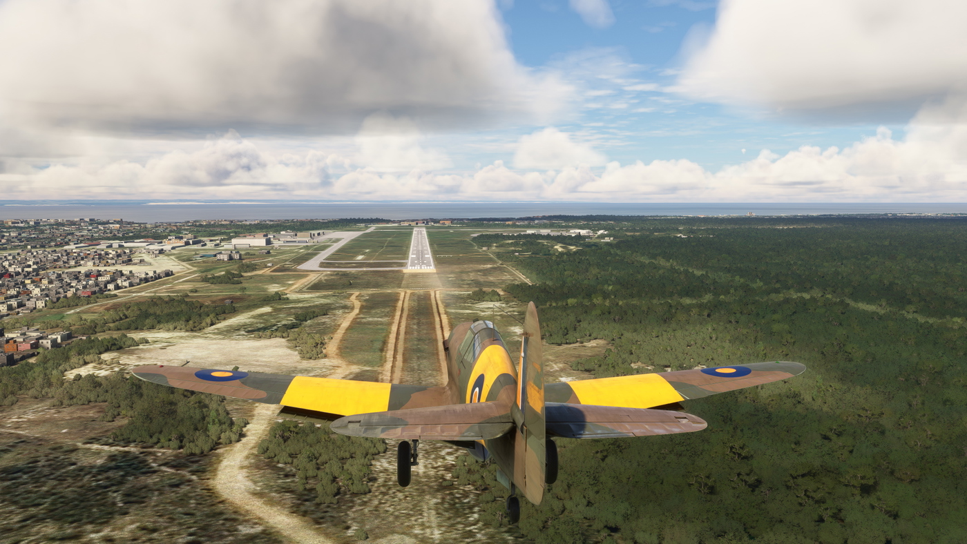 Curtiss P-40F SAAF #506 11 OTU for Microsoft Flight Simulator | MSFS