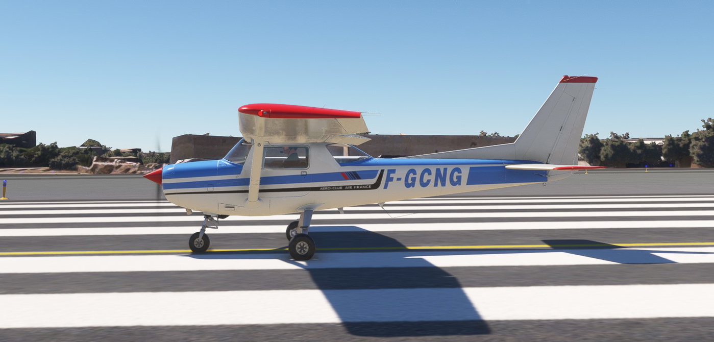 Custom C152 F-GCNG for Microsoft Flight Simulator | MSFS