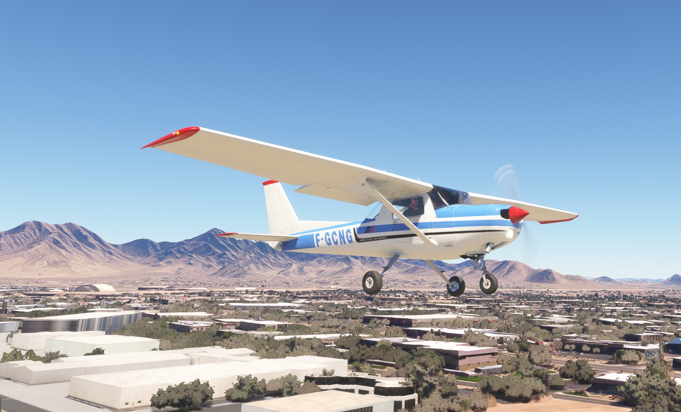 Custom C152 F-GCNG for Microsoft Flight Simulator | MSFS