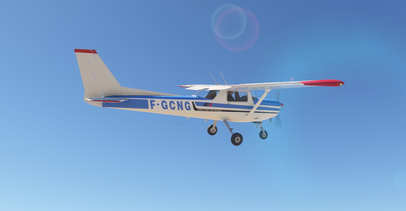 Custom C152 F-GCNG for Microsoft Flight Simulator | MSFS