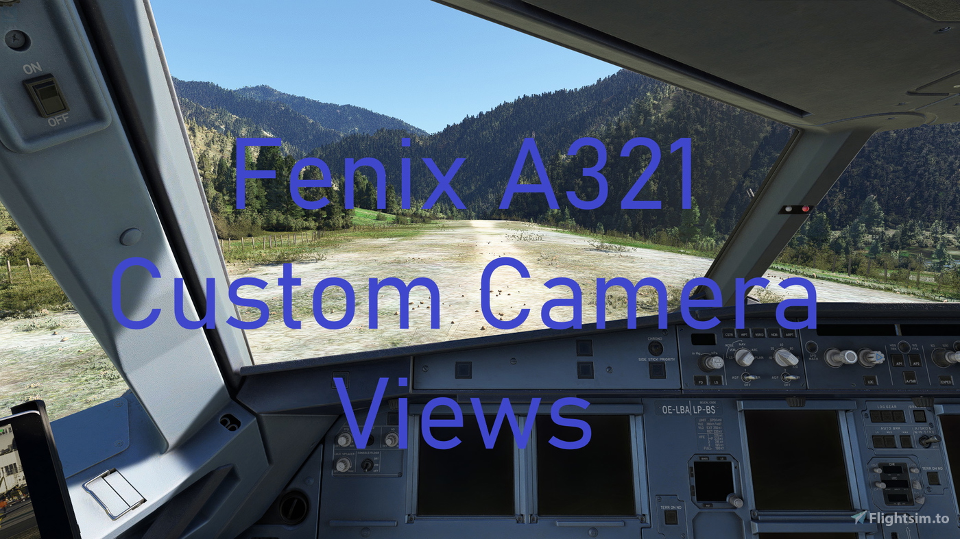 Custom Camera Views [FENIX A321 IAE & CFM] for Microsoft Flight Simulator | MSFS