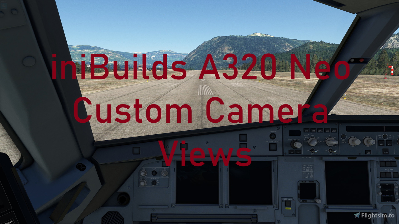 Custom Camera Views [iniBuilds A320 Neo] for Microsoft Flight Simulator | MSFS