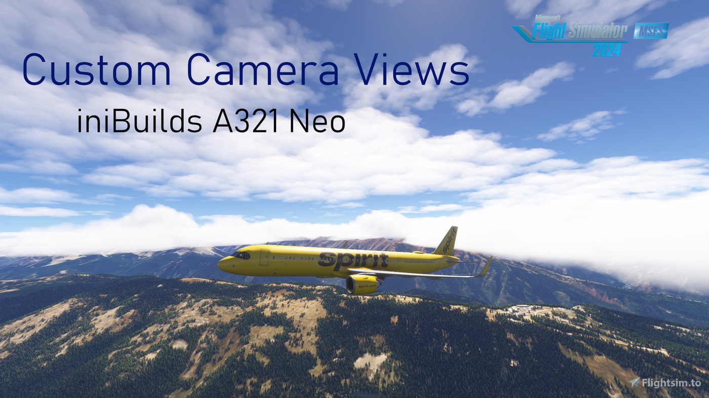 Custom Camera Views [iniBuilds A321 Neo] for Microsoft Flight Simulator | MSFS