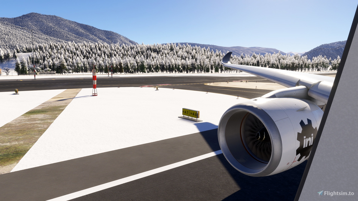 Custom Camera Views [iniBuilds A350-1000][MSFS 2024] 对于 Microsoft Flight Simulator | MSFS