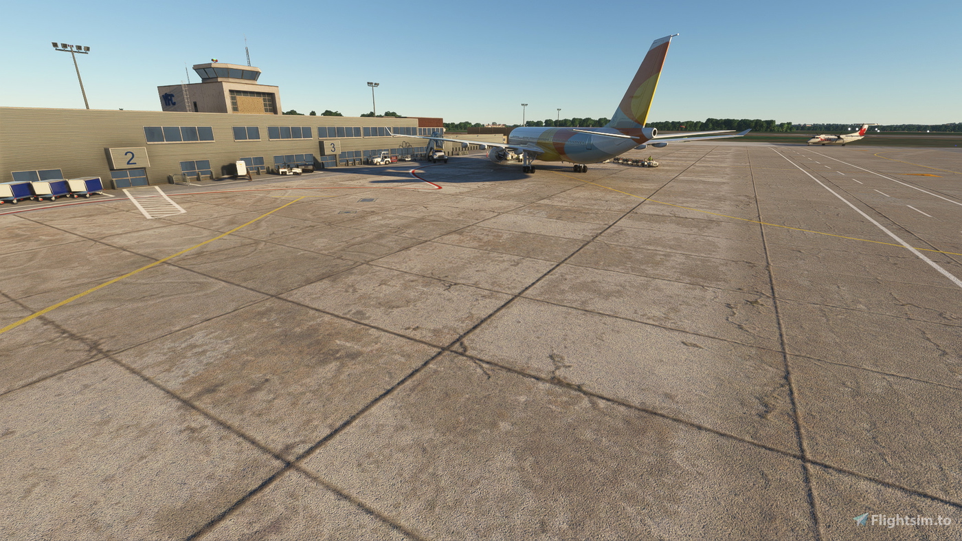 CYFC Fredericton airport for Microsoft Flight Simulator | MSFS