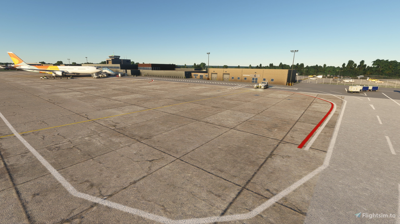 CYFC Fredericton airport for Microsoft Flight Simulator | MSFS
