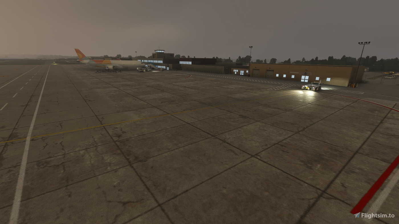 CYFC Fredericton airport for Microsoft Flight Simulator | MSFS