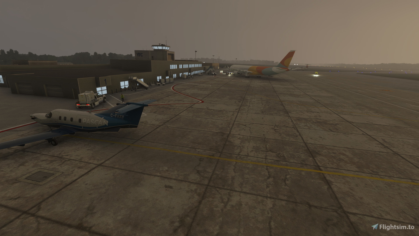 CYFC Fredericton airport for Microsoft Flight Simulator | MSFS