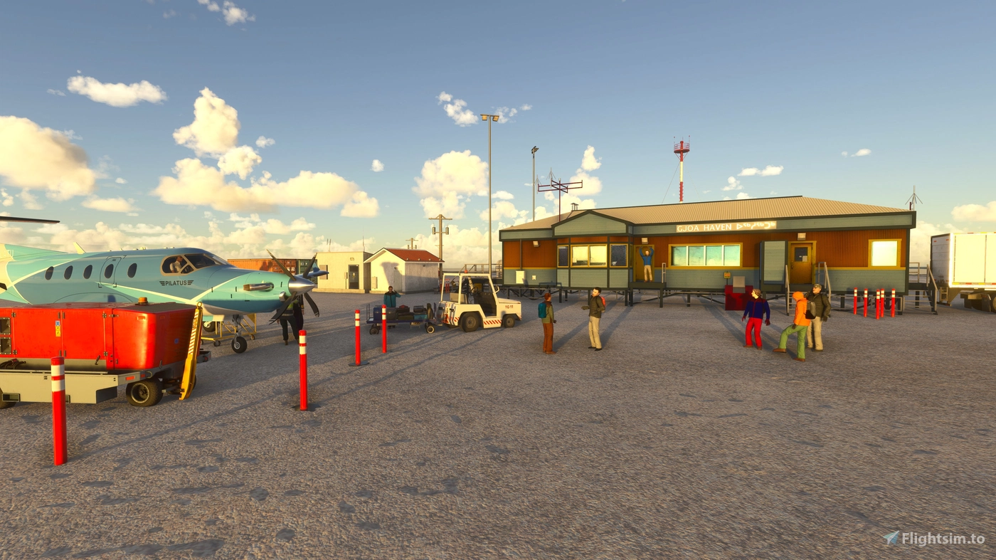 CYHK – Gjoa Haven (Uqsuqtuuq) Airport, Nunavut, Canada for Microsoft ...