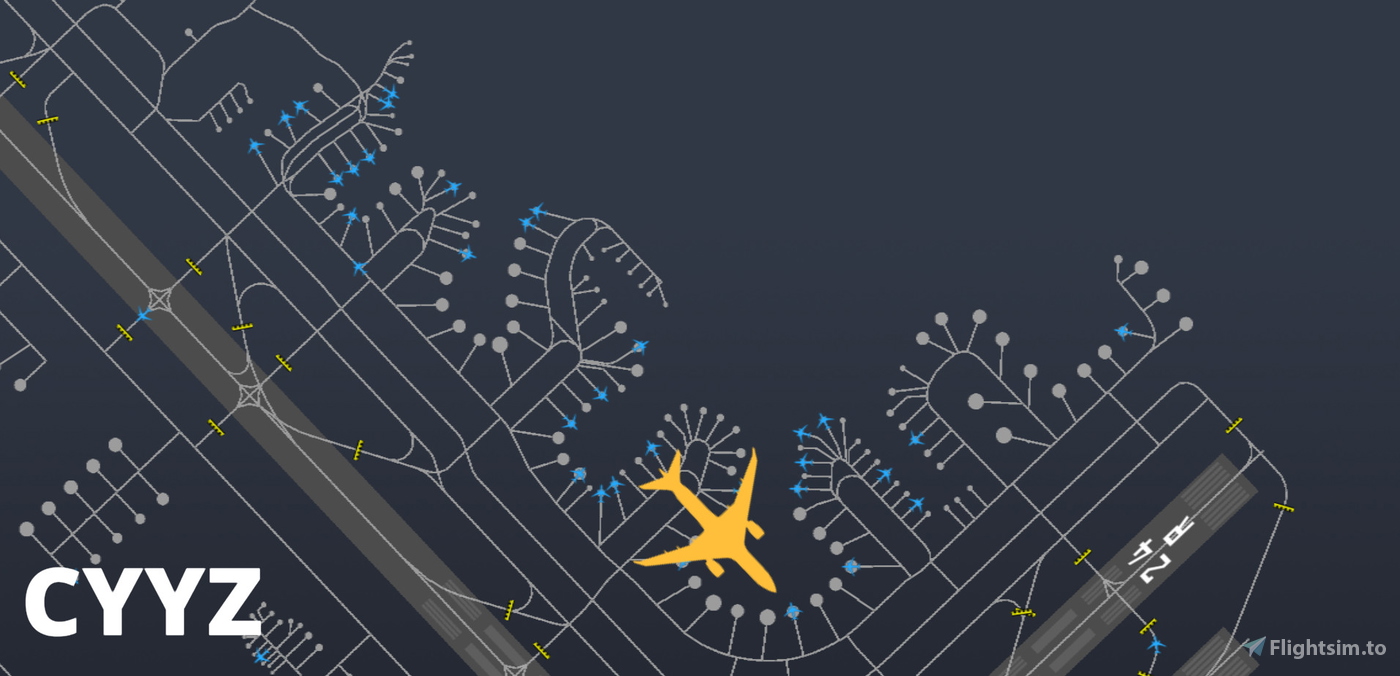 CYYZ - FlyTampa Toronto enhancement for BATC for Microsoft Flight ...