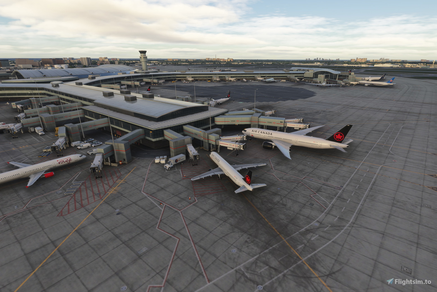 CYYZ - FlyTampa Toronto enhancement for BATC pour Microsoft Flight ...