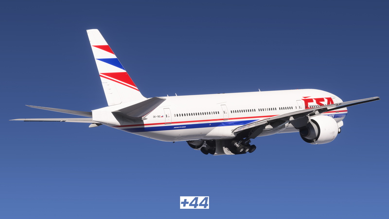 Czech Airlines (OK-YAC) PMDG 777-200ER - 8K for Microsoft Flight Simulator | MSFS
