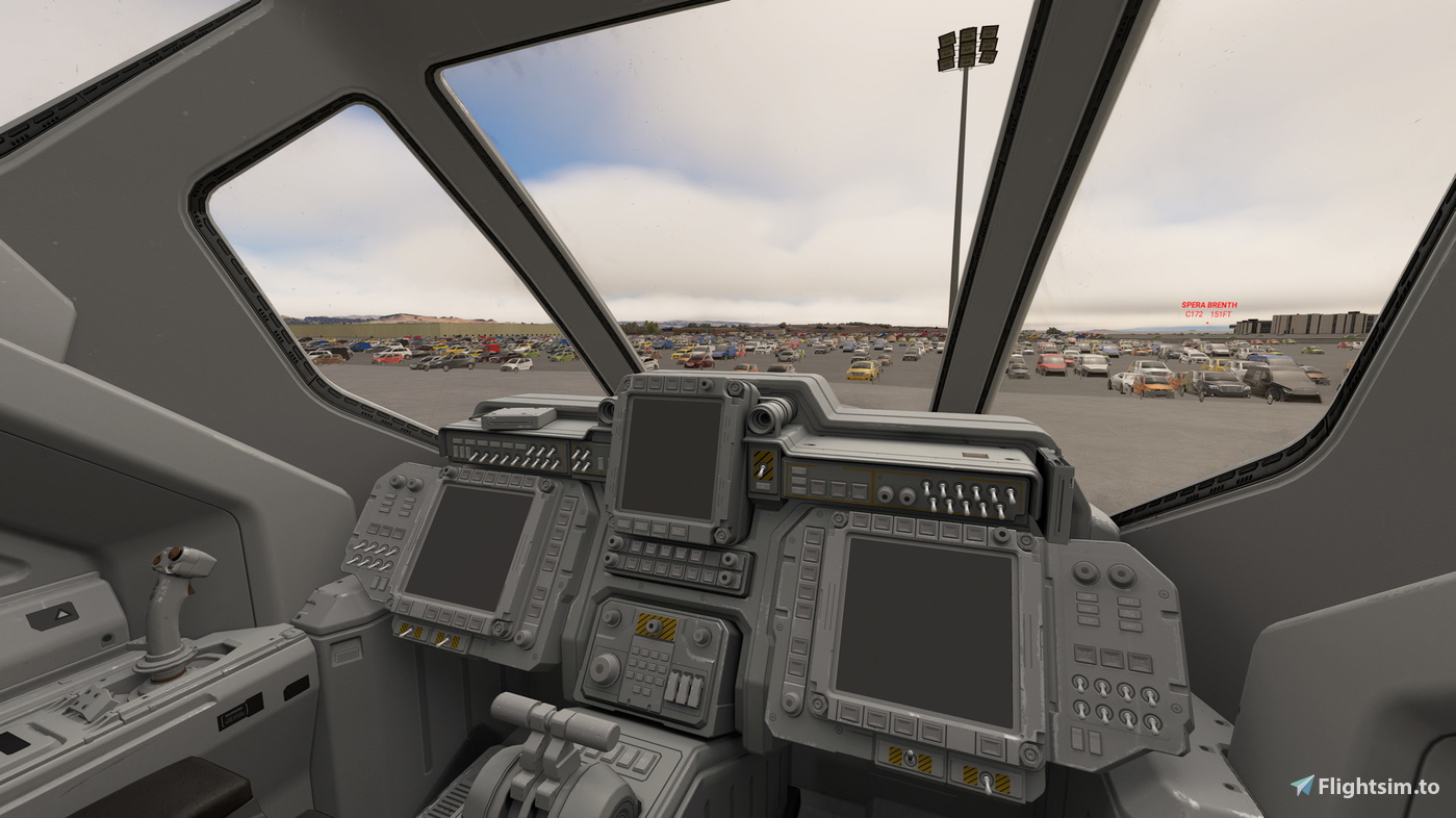 D-77 Pelican Starfleet Shuttle for Microsoft Flight Simulator | MSFS