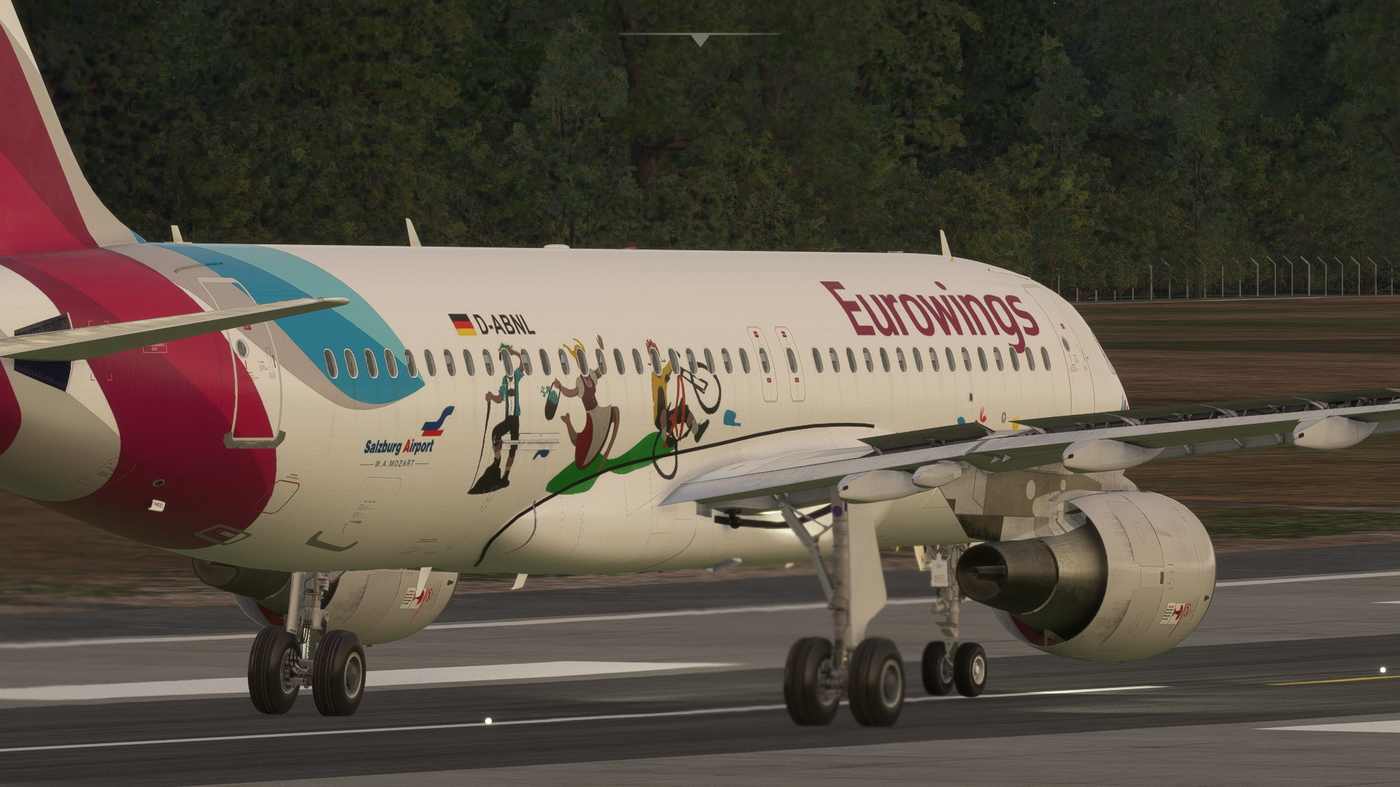 D-AEWP, Eurowings "Salzburger Land" のために Microsoft Flight Simulator | MSFS