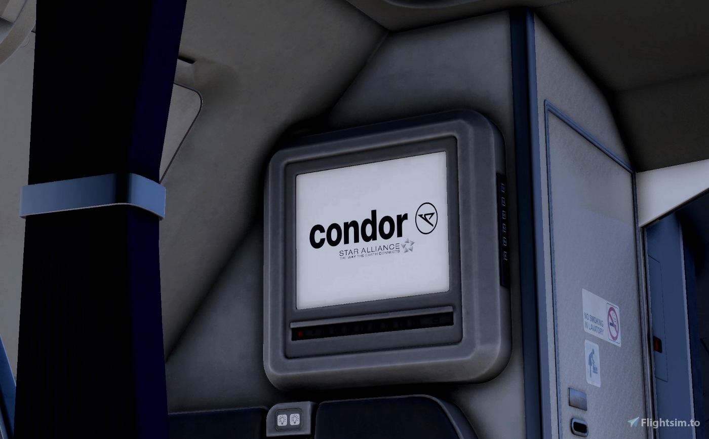 D-AIAB | Condor | A321 | 8k | with Business Class and cabin details ...