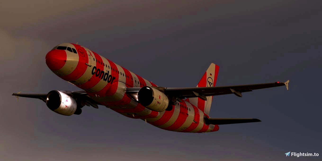 D-AICS, Condor Pink (special Livery) 4k for Microsoft Flight Simulator ...