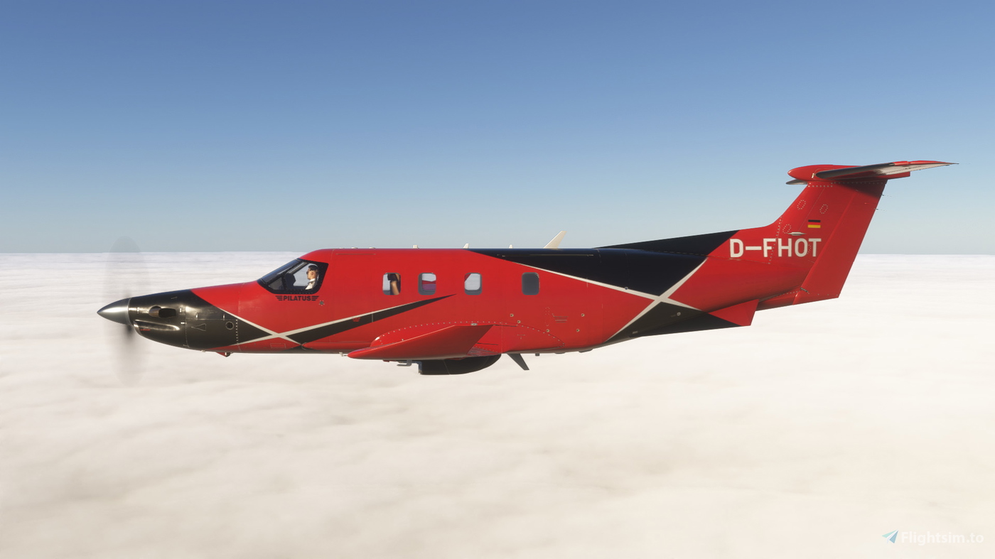 D-FHOT PC-12 NGX for Microsoft Flight Simulator | MSFS