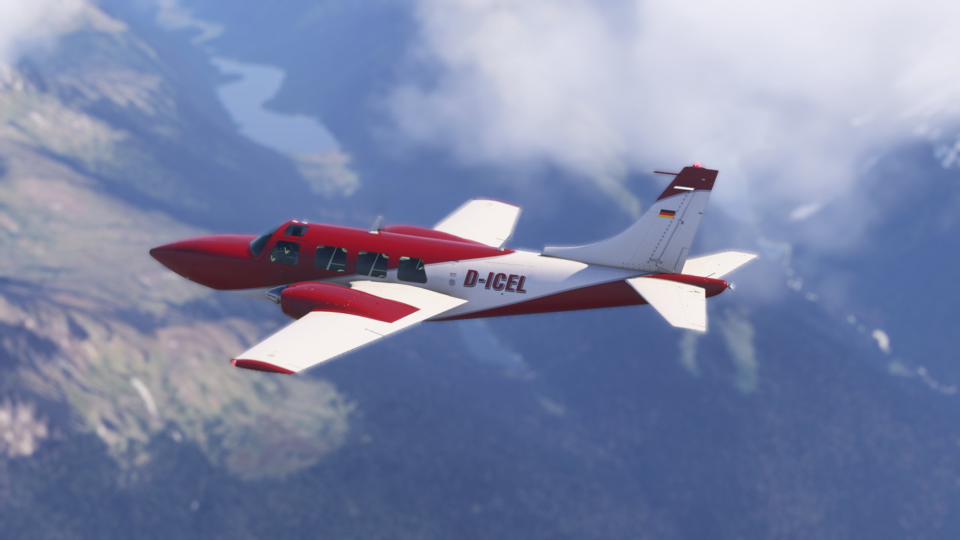 D-ICEL/ A2A Piper Aerostar (2020/2024) for Microsoft Flight Simulator ...
