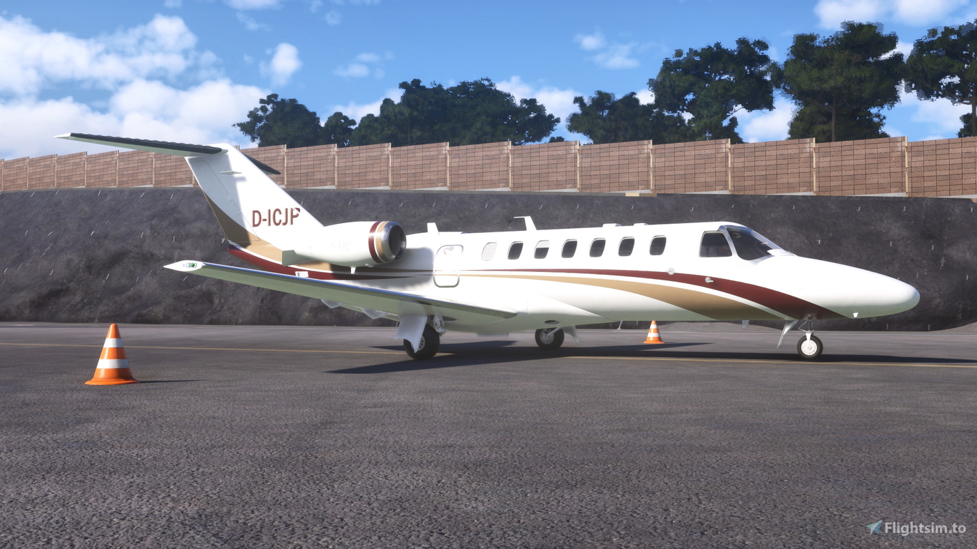 D-ICJP | CJ3+ | Fictional Livery for Microsoft Flight Simulator | MSFS