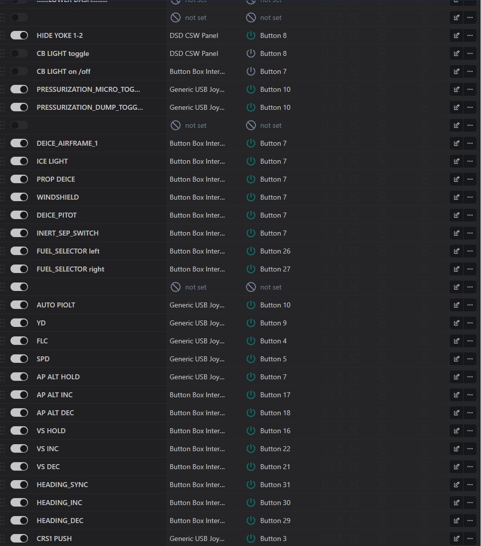 Daher TBM 930 Mobiflight Keybinds for Microsoft Flight Simulator | MSFS