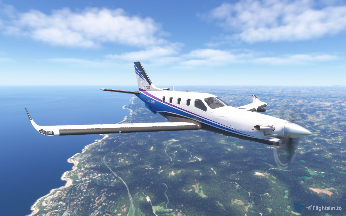 Daher TBM 930 | Sky's Harmony pour Microsoft Flight Simulator | MSFS