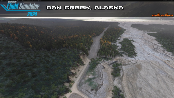 Doubtful Creek, AK para Microsoft Flight Simulator | MSFS