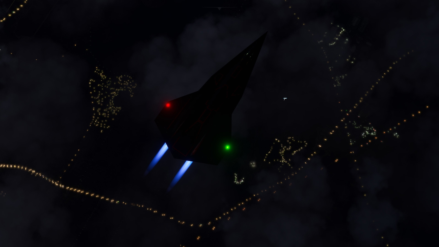 Darkstar - SR71 NASA для Microsoft Flight Simulator | MSFS