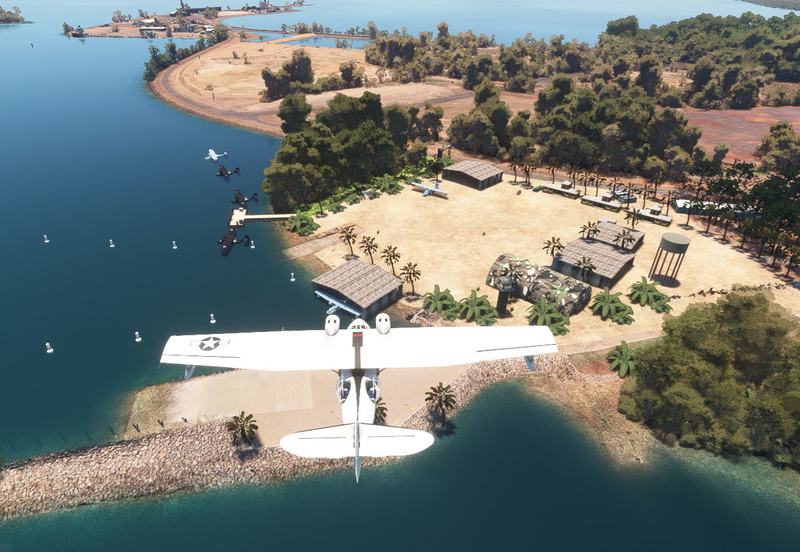 YDBC-East Arm Catalina Base Darwin WWII for Microsoft Flight Simulator ...