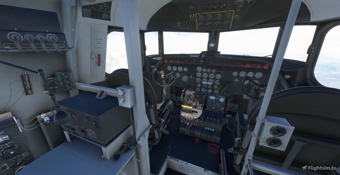 DC-4_Skymaster FSX/P3D | Converted to MSFS for Microsoft Flight ...
