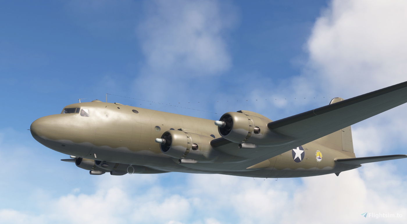 DC-4_Skymaster FSX/P3D | Converted to MSFS for Microsoft Flight ...