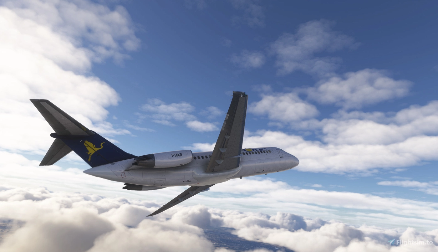 DC-9-15 Air One I-TIAR for Microsoft Flight Simulator | MSFS