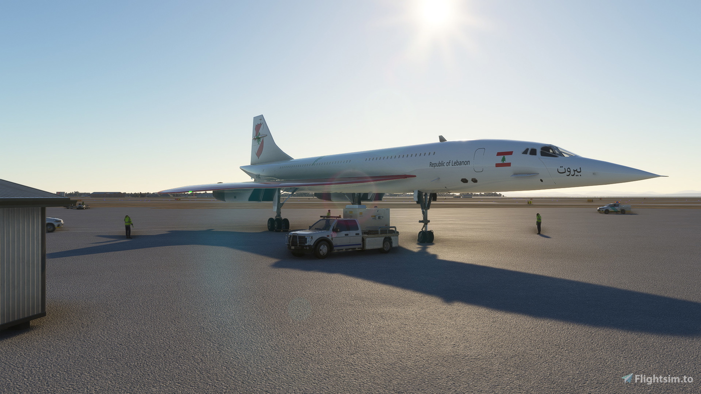 DC-Concorde | Republic of Lebanon [OD-BOC] pour Microsoft Flight ...