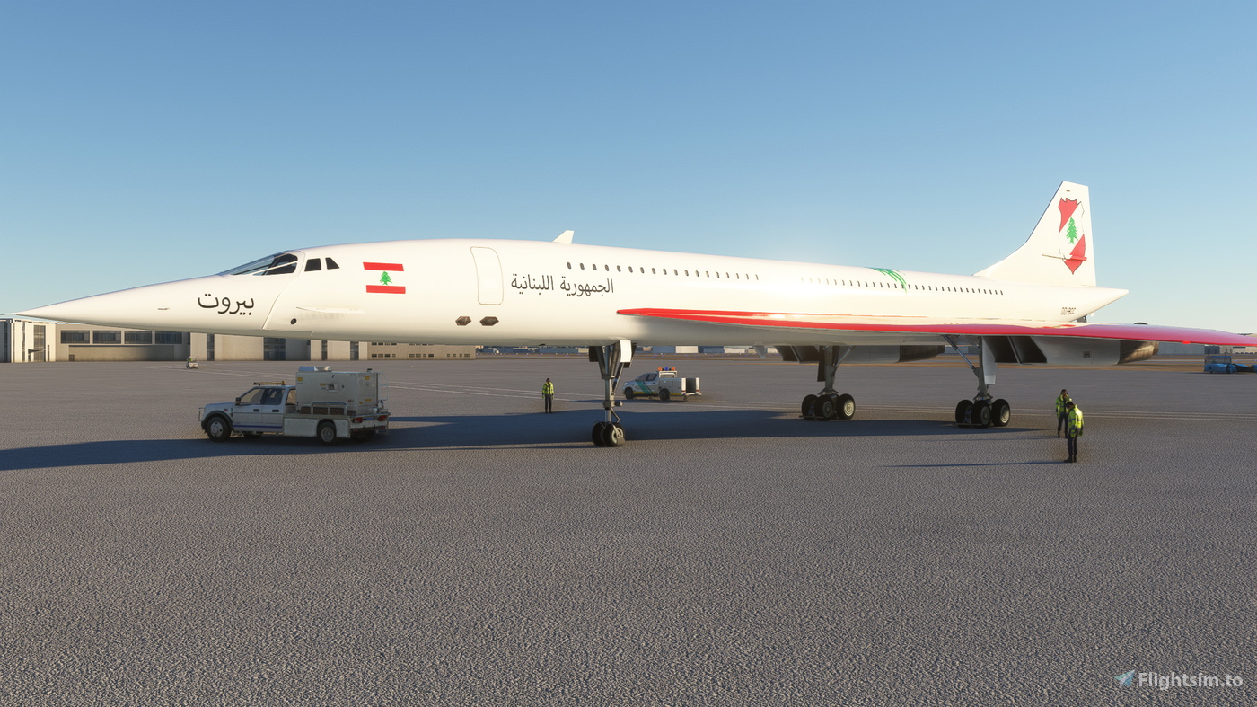 DC-Concorde | Republic of Lebanon [OD-BOC] for Microsoft Flight ...