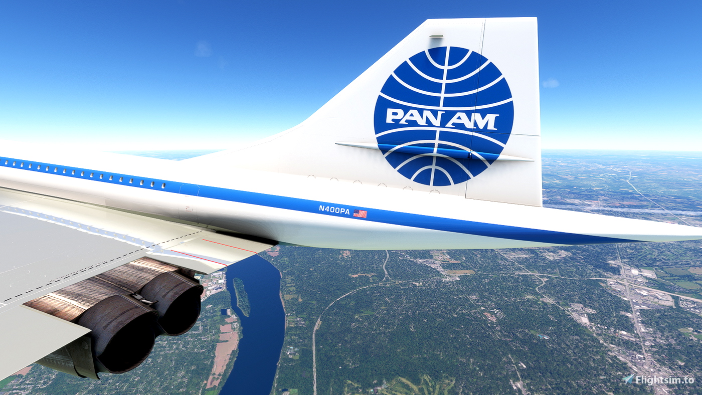 DC Designs Concorde Pan Am (N400PA and N401PA) for Microsoft Flight ...