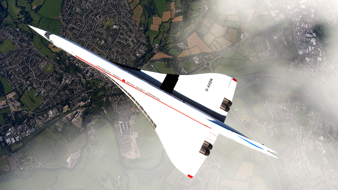 DC Designs Concorde Preproduction 101 (G-AXDN) for Microsoft Flight ...