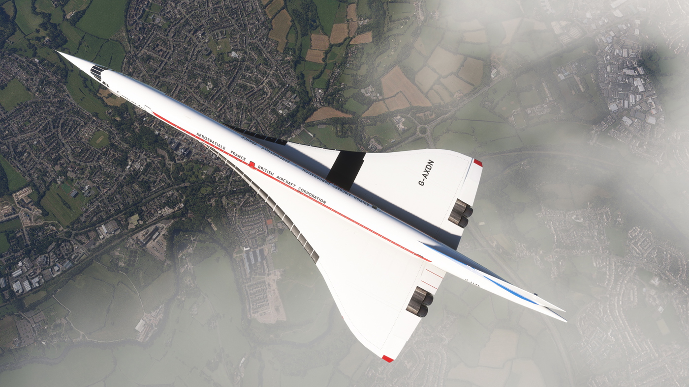 DC Designs Concorde Preproduction 101 (G-AXDN) for Microsoft Flight ...