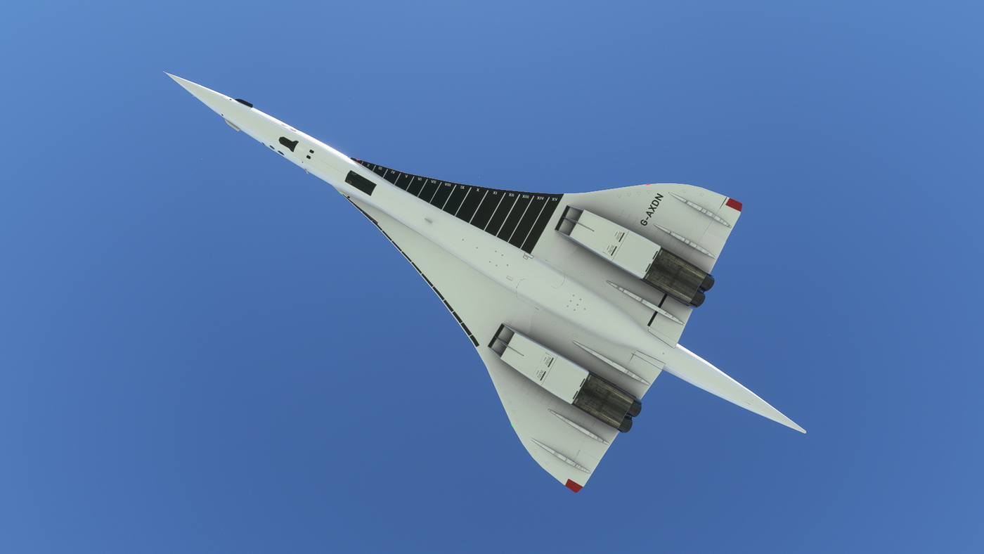 DC Designs Concorde Preproduction 101 (G-AXDN) for Microsoft Flight ...