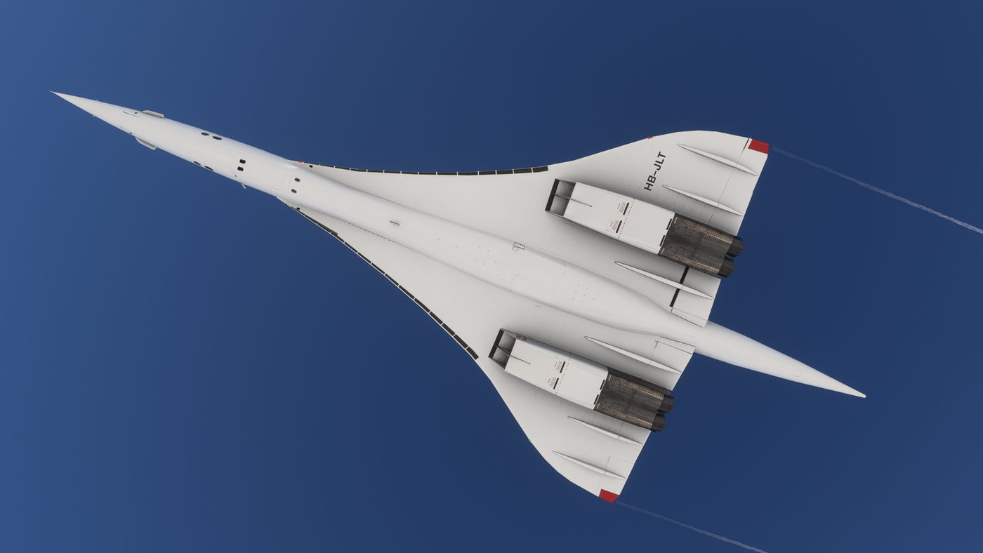 DC Designs Concorde Swiss (HB-JLT - Fictional) for Microsoft Flight ...