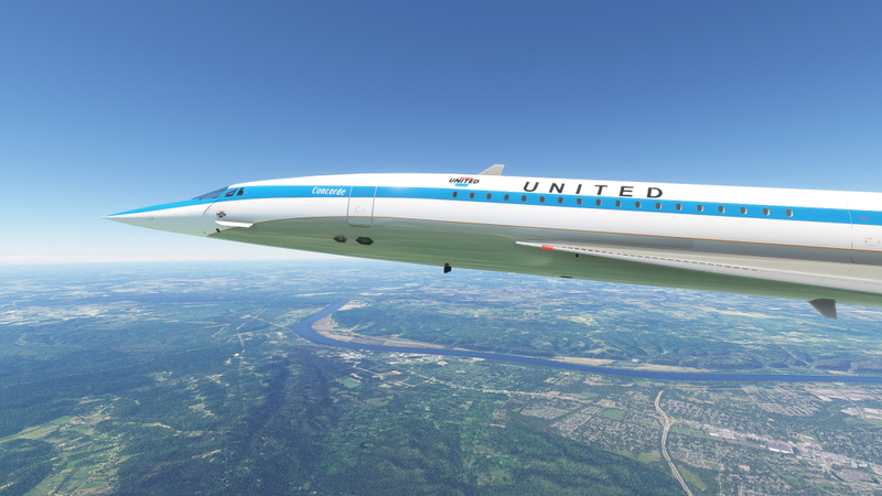 DC Designs Concorde Liveries for Microsoft Flight Simulator | MSFS
