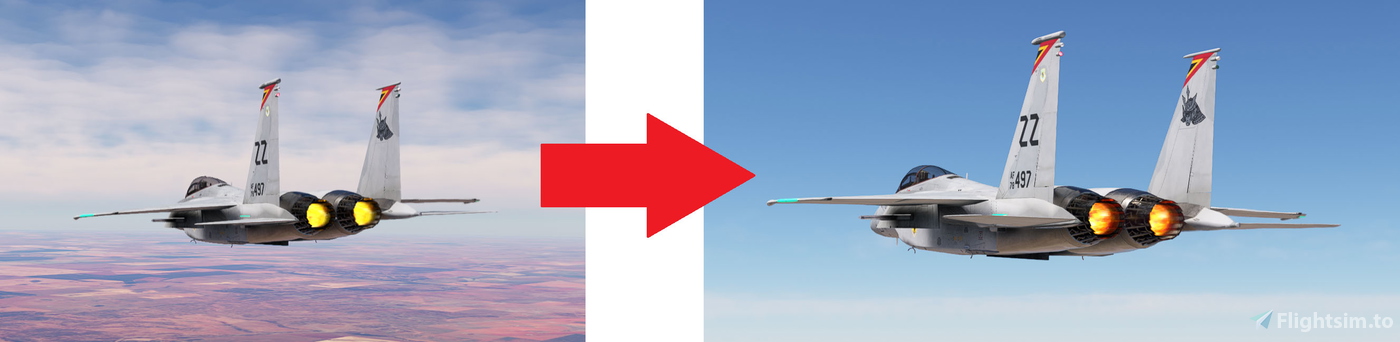 DC Designs F-15 Afterburner Color Replacement Texture F15 V2.0 for ...